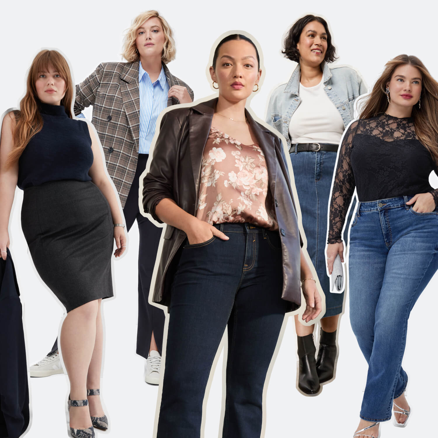 Hourglass Body Type Women